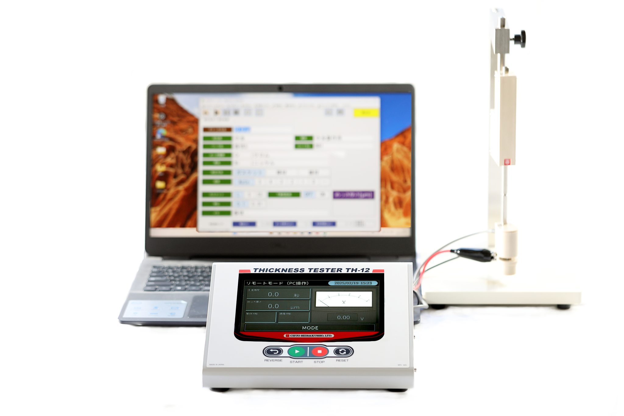 新型電解式めっき厚さ測定器TH-12 2025年10月発売開始 | ニュースリリース | 株式会社中央製作所